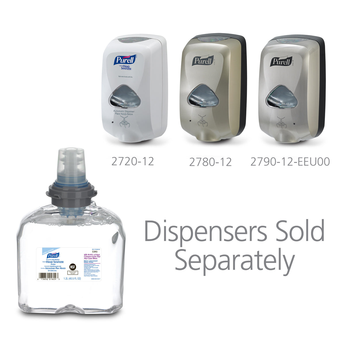 PURELL® Advanced E3 Rated Instant Hand Sanitizer Foam 1200ml – SCENZE